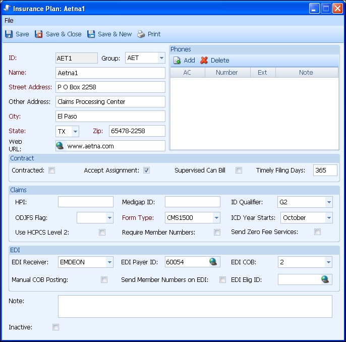 Practice Tables Overview | ChartLogic Help Center