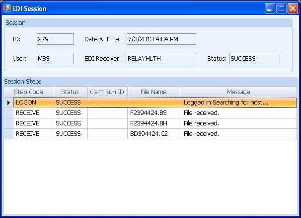 Transfer EDI Files | ChartLogic Help Center