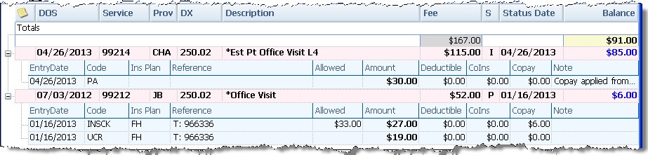 View Ledger | ChartLogic Help Center