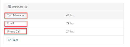 Appointment Reminders User Guide | Connect Patient | ChartLogic Help Center