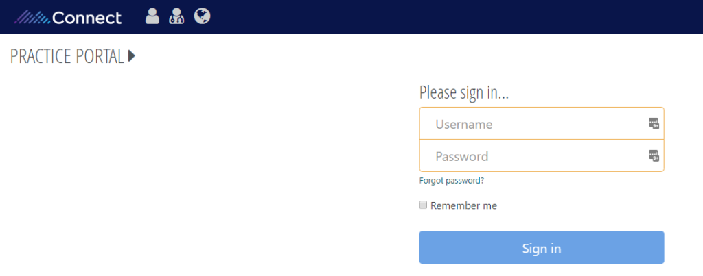 Logging Into the Patient Portal | ChartLogic Help Center