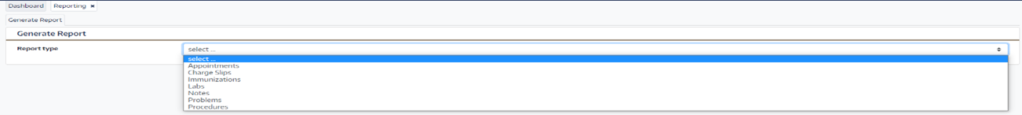 Reporting Module | ChartLogic Help Center