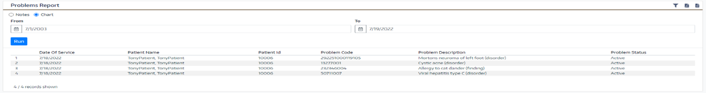 Reporting Module | ChartLogic Help Center